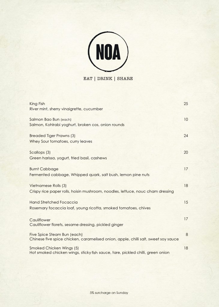noa-dinner-menu-2022-a-3mm-bleed-01 - Noa Restaurant